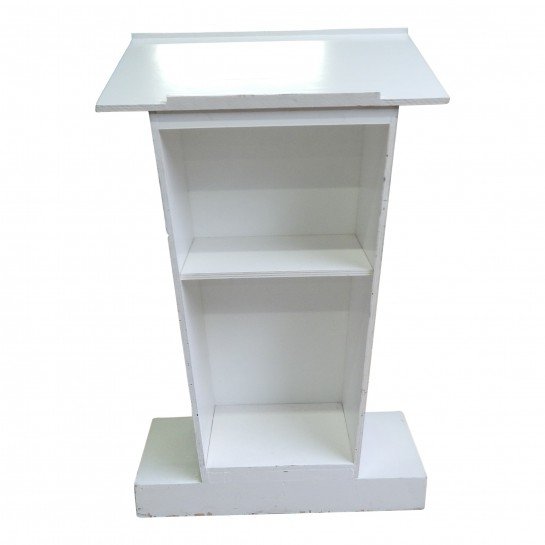 Katheder wit - Bobo Verhuur Rotterdam